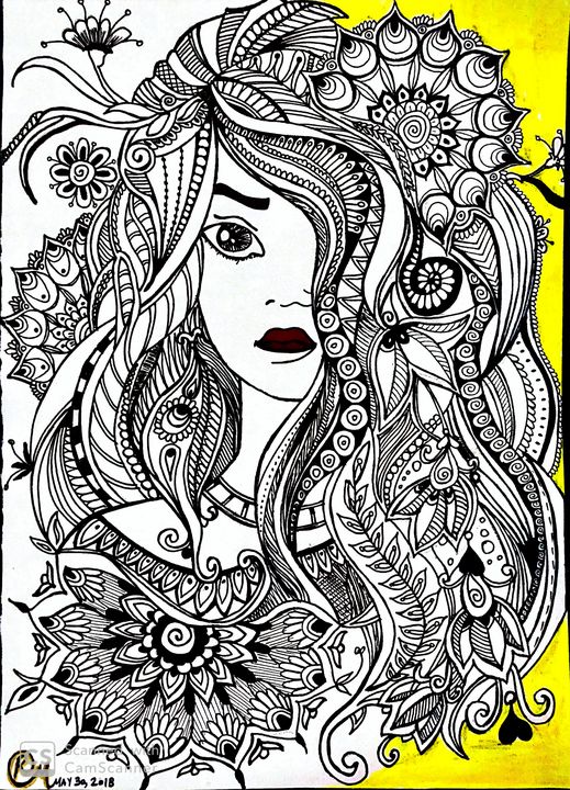 Doodle Designs For Girls