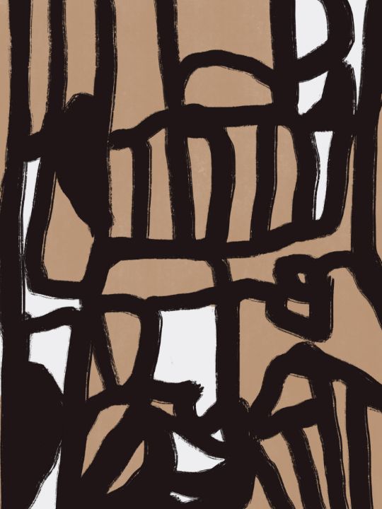 Bold line abstract - Little dean - Paintings & Prints, Abstract ...