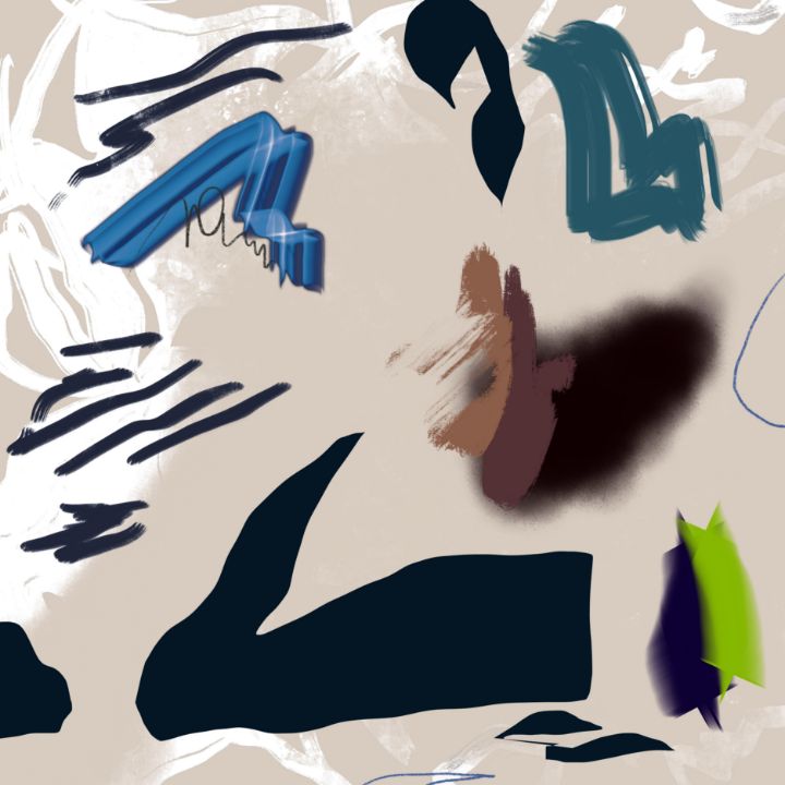 Expressionism abstract - Little dean - Paintings & Prints, Abstract ...