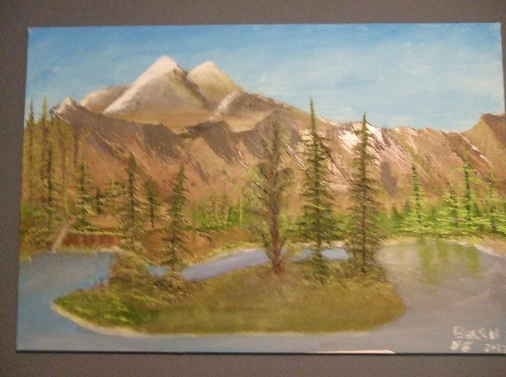 Mt Peace - Ryan Lane Collection - Paintings & Prints, Landscapes ...