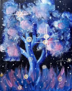 Purple Sycamore - StephS - Paintings & Prints, Flowers, Plants, & Trees ...