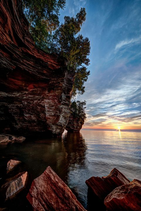 Sea Caves Sunrise - James Netz Photography - Photography, Landscapes ...