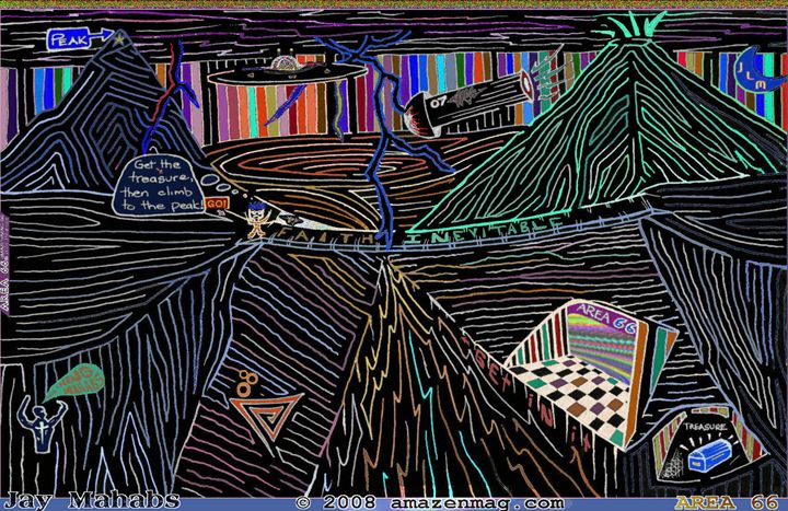 Area 66 STRANGE MazE - AMAZENMAG MAZE PUZZLES - Digital Art & AI ...