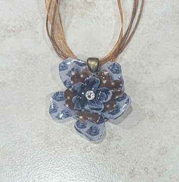 Blue Rose - Sandi's Artistic Impressions - Jewelry, Necklaces & Chains ...