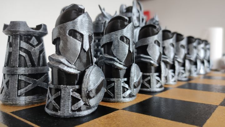 Chess legendary warriors - ZAMBOK - Crafts & Other Art, Other Crafts ...