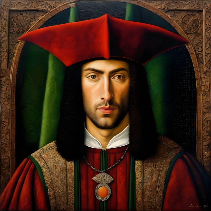 Portrait of a wealthy man - Architect - Paintings & Prints, People ...