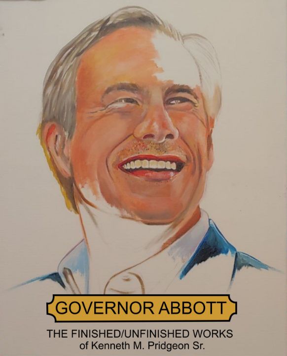 GOVERNOR GREGG ABBOTT - PORTRAITURE BY KEN - Paintings & Prints, People ...