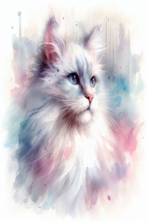Adorable cat - Akmal - Digital Art & AI, Animals, Birds, & Fish, Cats ...