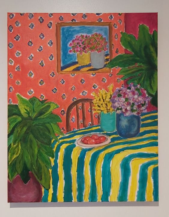 The Coloured Room - Kate Greene Expressionism - Paintings & Prints ...