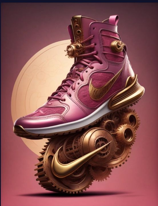Steam punk nike - Artwork by stretch - Paintings & Prints, Sports ...
