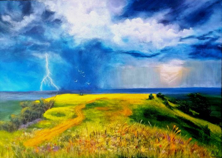 Storm - Nemo - Paintings & Prints, Landscapes & Nature, Natural ...