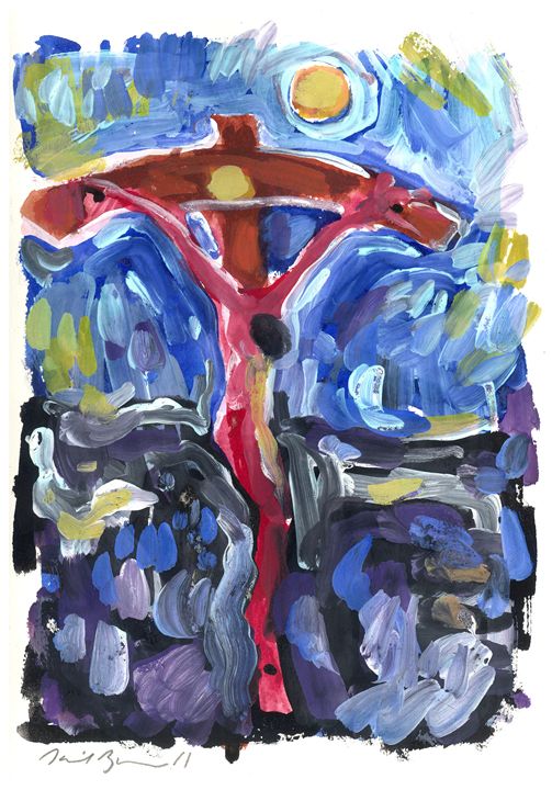 Crucifixion #2 - The Art of Daniel Bonnell - Paintings & Prints ...
