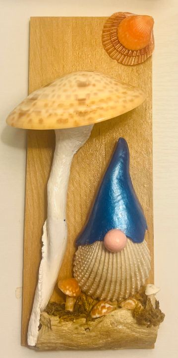 Seashell gnome - Seashell Cottage Crafts - Crafts & Other Art, Other ...