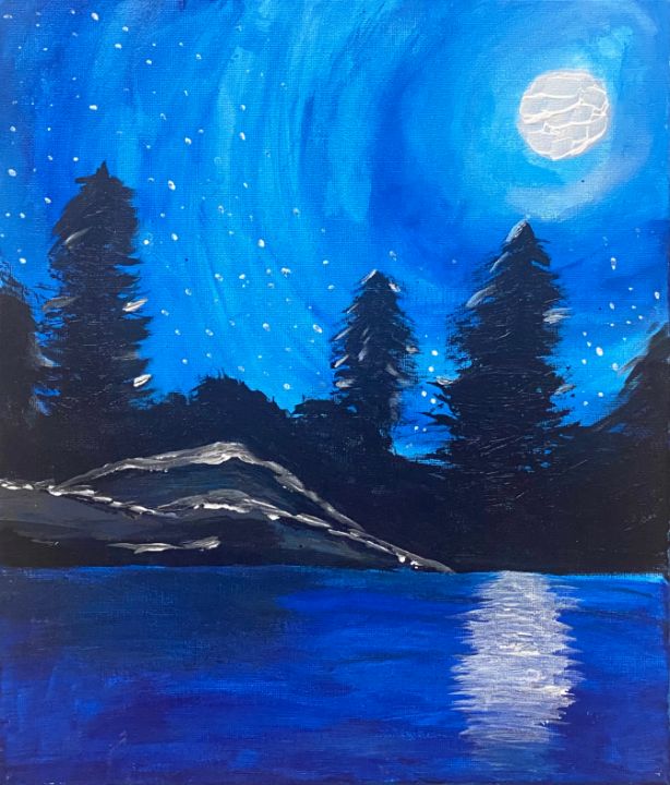 Painting 1 - Meera - Paintings & Prints, Landscapes & Nature, Other ...