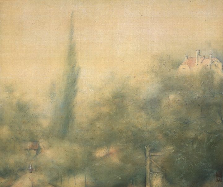 Irie Hako~Green Grove - Classical art - Paintings & Prints, Ethnic ...