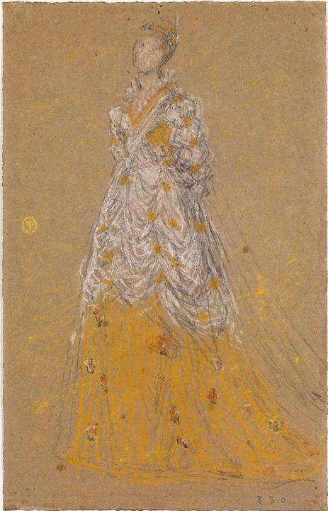 James Abbott McNeill Whistler~Study - Classical art - Paintings ...