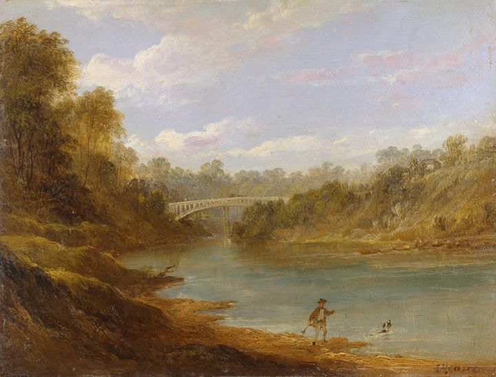 James Howe Carse~Old Johnston Street - Classical art - Paintings ...