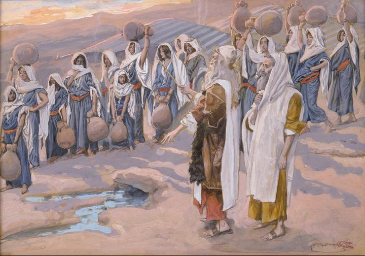 James Jacques Joseph Tissot~Moses Sm - Classical art - Paintings ...