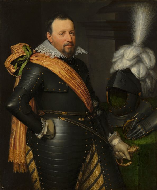 Jan van Ravesteyn~Portrait of an Off - Classical art - Paintings ...