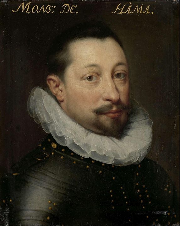 Jan van Ravesteyn~Portrait of Charle - Classical art - Paintings ...