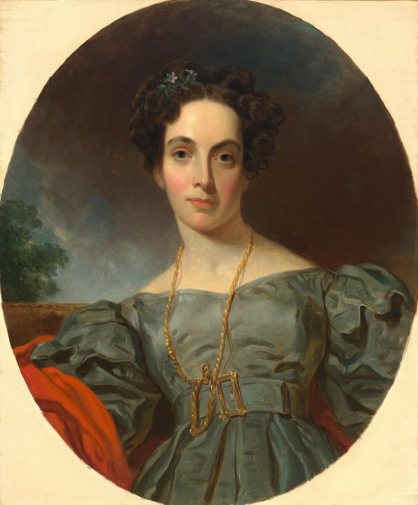 Henry Inman~Emma Catherine Embury - Classical art - Paintings & Prints ...
