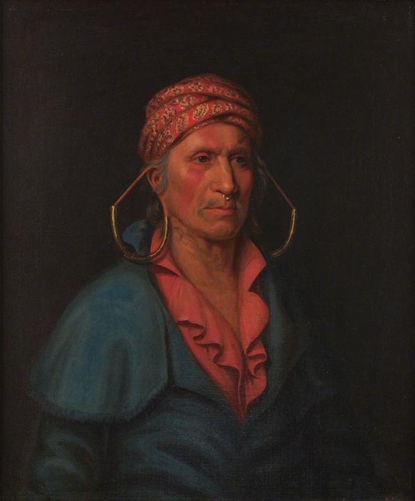 Henry Inman~Payta-Kootha (Flying Clo - Classical art - Paintings ...