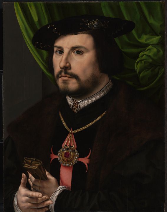 Jan Gossaert~Portrait of Francisco d - Classical art - Paintings ...