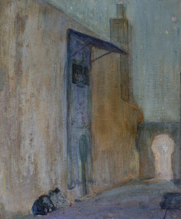 Henry Ossawa Tanner~Gate in Tangiers - Classical art - Paintings ...