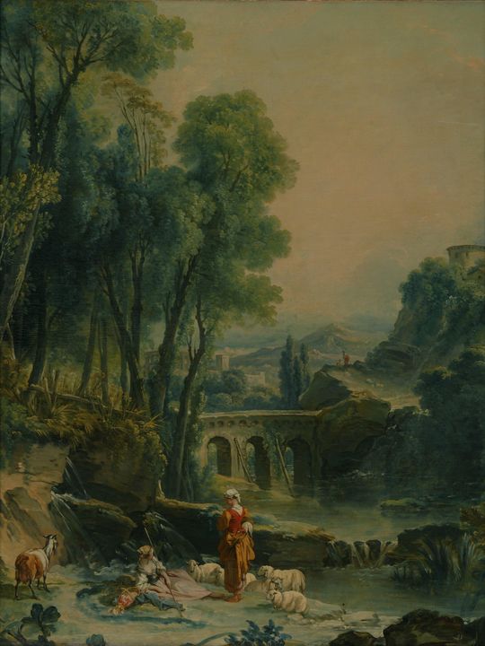 Jean-Baptiste Huet, Marie Huet~Pasto - Classical art - Paintings ...