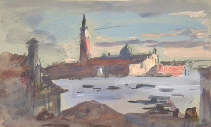 Hercules Brabazon Brabazon~San Giorg - Classical art - Paintings ...