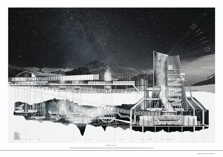 05 - Night section - NaomiElizabeth Studio - Drawings & Illustration ...