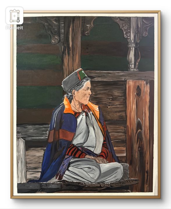 The tribal aapi - Rohitartworks - Paintings & Prints, Ethnic, Cultural ...