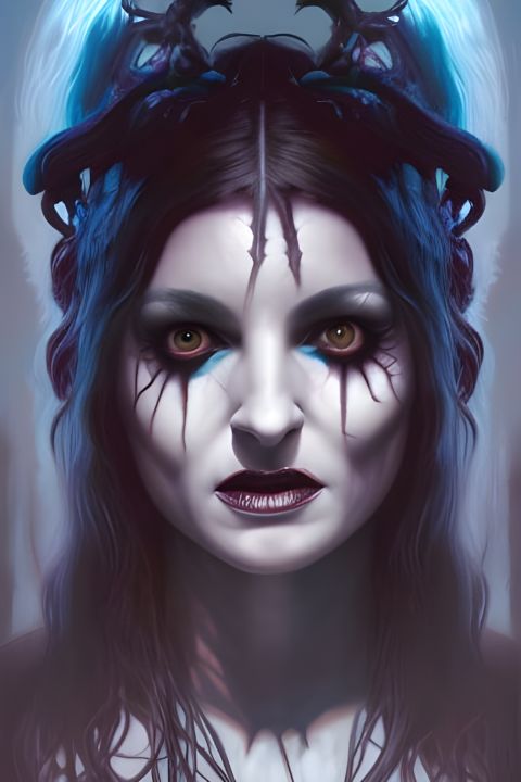The Coven - Cordelia - Cambria Rose - Digital Art & AI, Fantasy ...