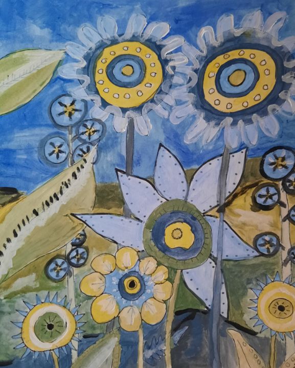 flowers - Zanna - Paintings & Prints, Landscapes & Nature, Gardens ...
