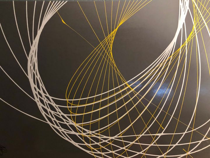 Pendulum Bold Line - Ethan L - Paintings & Prints, Abstract, Other ...