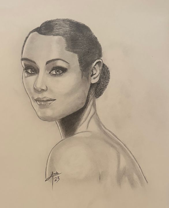 Portrait Study Drawing 1 - Ande Imagery - Drawings & Illustration ...