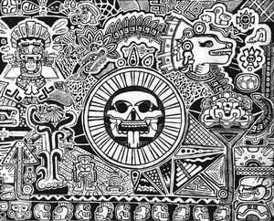 Quetzalcóatl & Mayahuel - Topiltzin G - Drawings & Illustration, Ethnic ...
