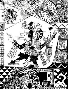 Quetzalcóatl & Mayahuel - Topiltzin G - Drawings & Illustration, Ethnic ...