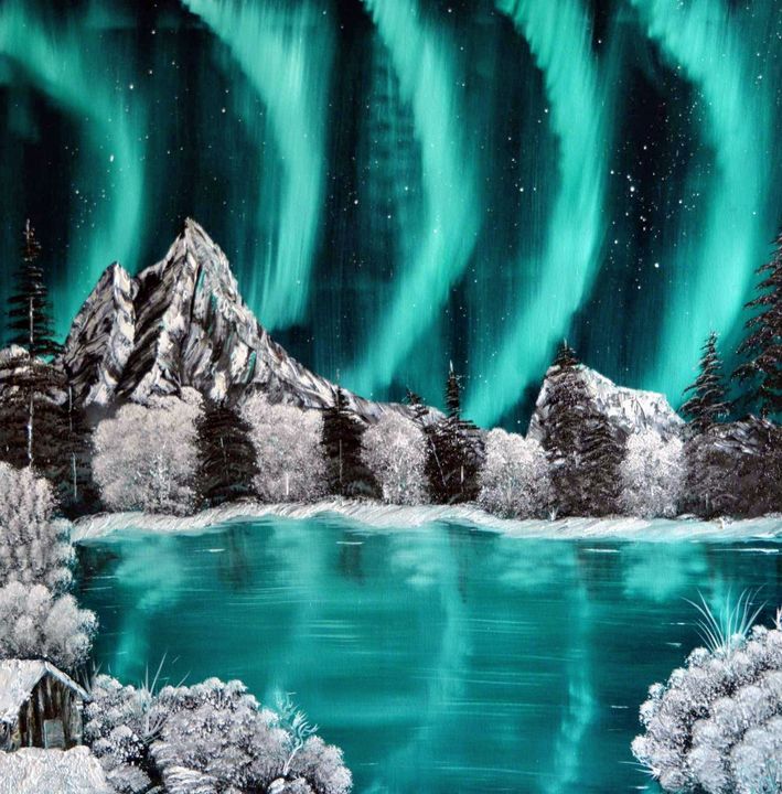 Bob Ross Paintings Northern Lights