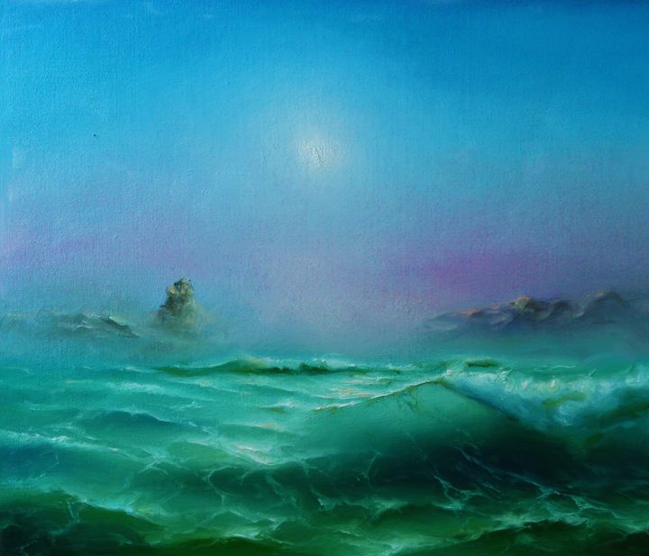 sea - Alexander Del Rey - Paintings & Prints, Landscapes & Nature ...