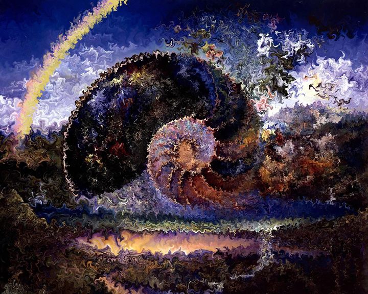 Dali - Alexander Del Rey - Digital Art & AI, Abstract, Collage - ArtPal