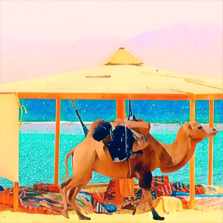 Camel Summer Journey Passing Through - Fuse2time - Digital Art & AI ...