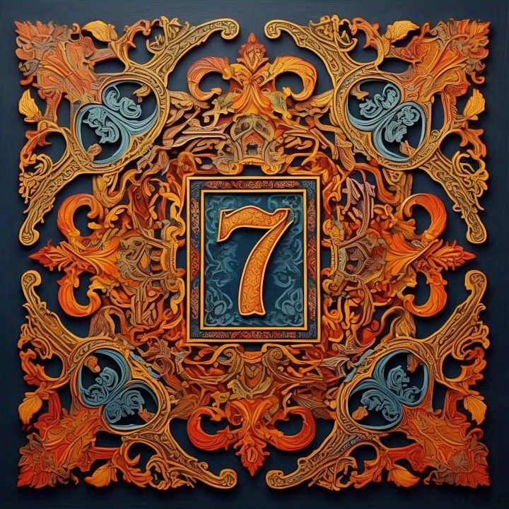 Symbolism of the number 7-1 - Amir Nasr - Digital Art & AI, Religion ...