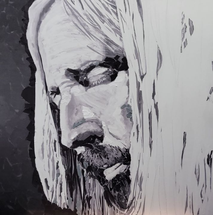 Tom Petty - torn paper portraits - Drawings & Illustration ...