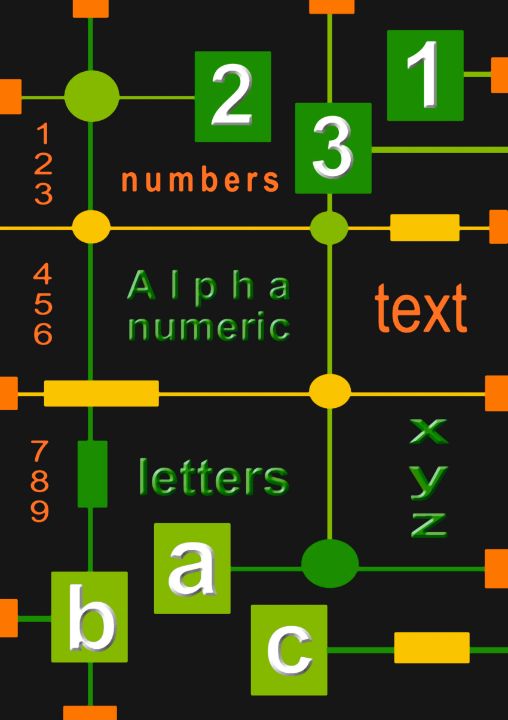 Alphanumeric Touch - 02 - Pretty Pics 4 You - Digital Art & AI ...