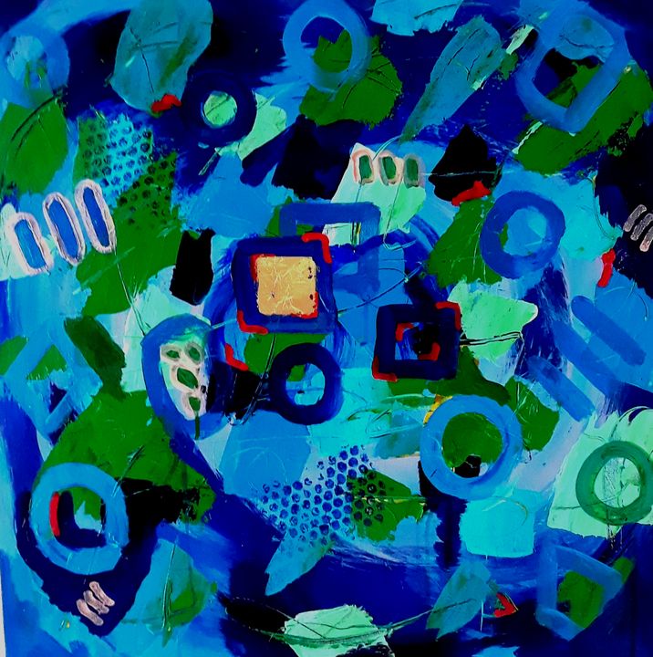 Whirl - Thomas Conrad Abstract Art for the Home and Office - Paintings ...