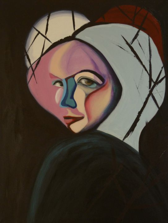 Original Painting - MENG'S ART - Paintings & Prints, People & Figures ...