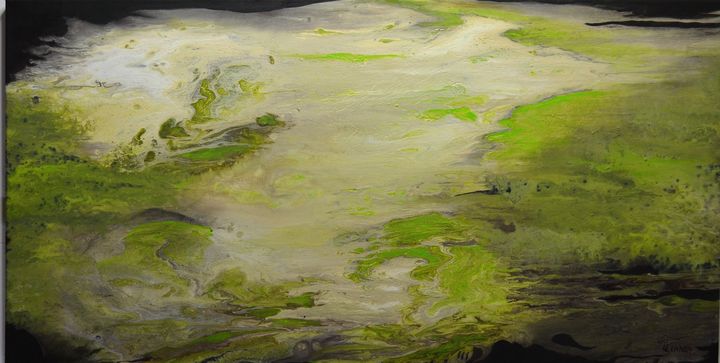 GREEN SWAMP..by..LindaLennea - LENNEA STUDIO - Paintings & Prints ...