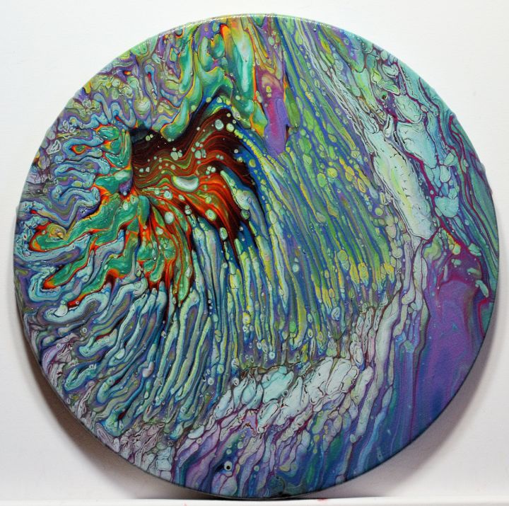 SHOOTING STAR - LENNEA STUDIO - Paintings & Prints, Abstract, Movement ...