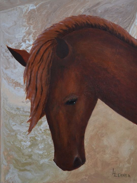 LONER....by....Linda Lennea - LENNEA STUDIO - Paintings & Prints ...